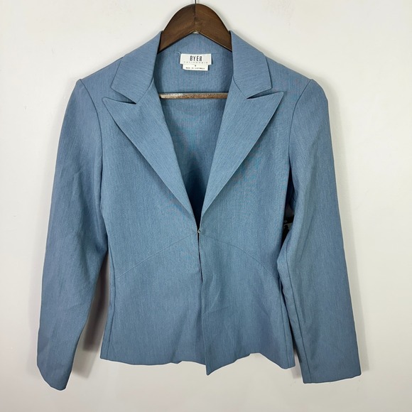 Byer California | Jackets & Coats | Y2k Byer California Blazer M Blue ...
